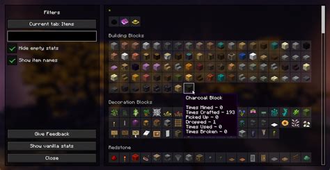 Github Unromanmc Better Stats A Minecraft Fabric Mod That