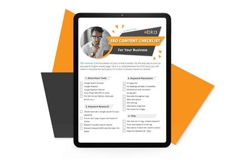 Free Seo Content Checklist Bka Content