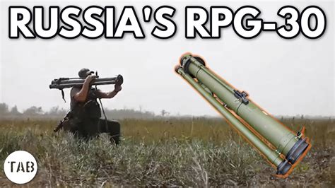 Russia S RPG 30 In Ukraine YouTube