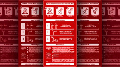 Projeto Rótulo de Extintor Behance
