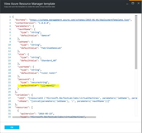 Store Secrets In A Key Vault Azure Devtest Labs Microsoft Learn