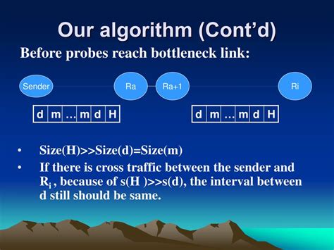 ppt bottleneck bandwidth estimation powerpoint presentation free