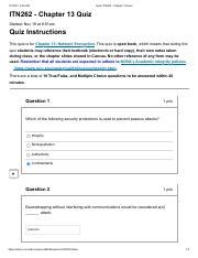 Quiz ITN Chapter Quiz Pdf AM Quiz ITN Chapter Quiz ITN