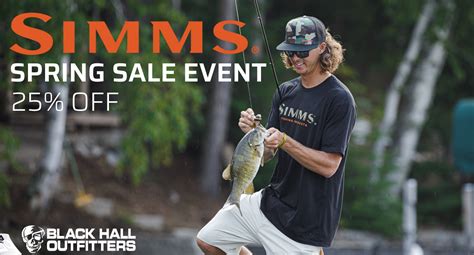 Simms Spring Sale