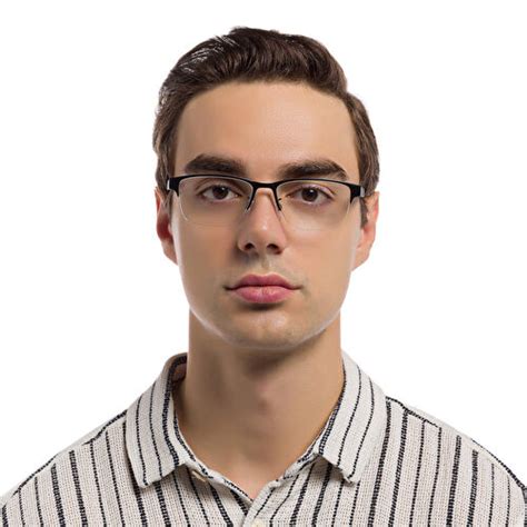 Order Emporio Armani Half Rim Rectangle Eyeglasses Doctor M Saudi Arabia