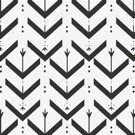 Zig Zag Pattern And Direction Arrow Seamless Pattern Seamless Social Media Post PNG