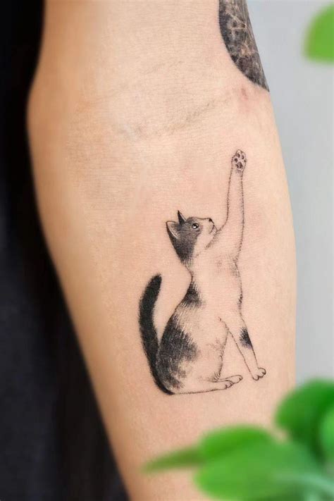 30 Cat Tattoo Ideas Creative Feline Ink Designs