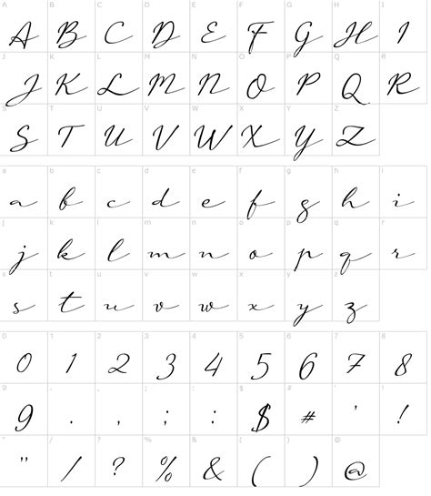 A Auto Signature Font Download