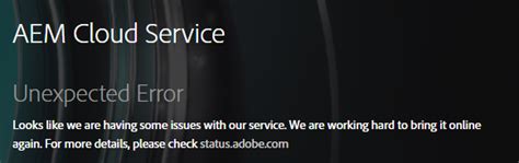 Acs Commons Fails In Cloud · Issue 2647 · Adobe Consulting Services