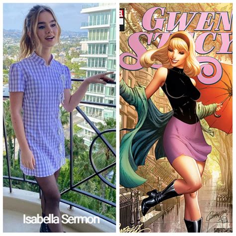 Isabella Sermon As Gwen Stacy Rfancast