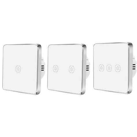 Zigbee Touch Switch Silver Frame Smart Home Tanzania