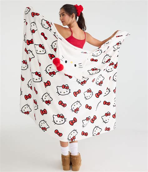 Hello Kitty Aero Hooded Blanket