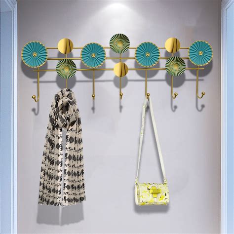 挂衣架壁挂墙上钥匙挂钩进门装饰挂钩墙壁玄关创意衣服帽钩挂衣钩 时尚源家居