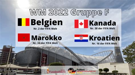 Wm 2022 Gruppe F Spielplan And Tabelle