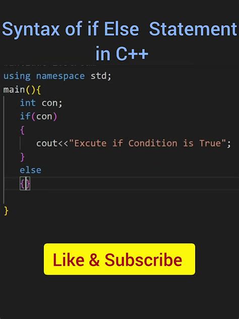 Syntax Of If Else Statement In C Shorts Shortvideo Short Shortsfeed Shortsviral Youtube