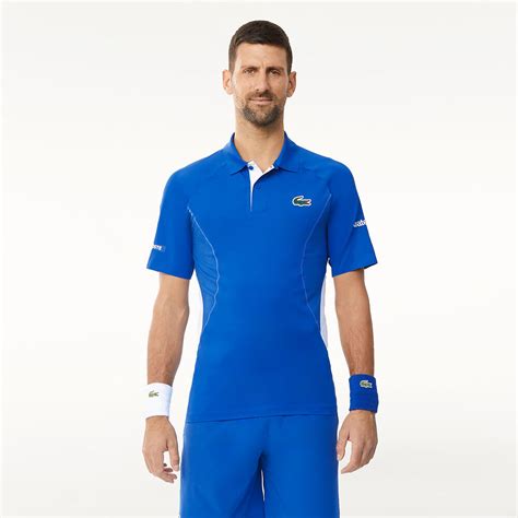 Lacoste Tennis X Novak Djokovic Ultra Dry Polo Blue Lacoste