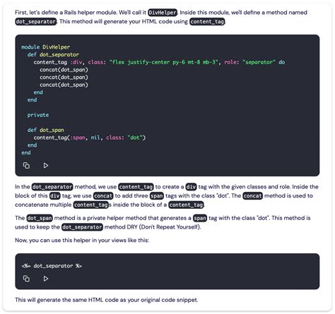 A Comparison Of Multiple Generative Ai Tools When Asking For Ruby On