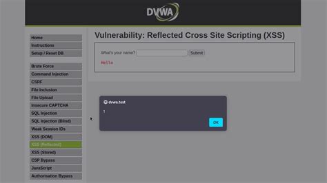 Finding And Exploiting Reflected Xss In Dvwa Youtube