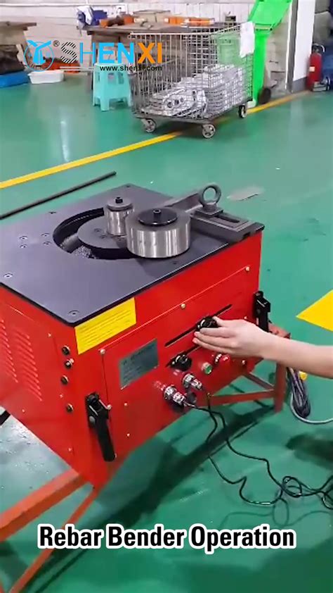 Shenxi Rebar Bender Operation Rebar Benders Are An Essential Tool In