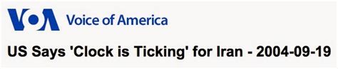 Wide Asleep In America Irans Ever Ticking Nuclear Clock Countdown To