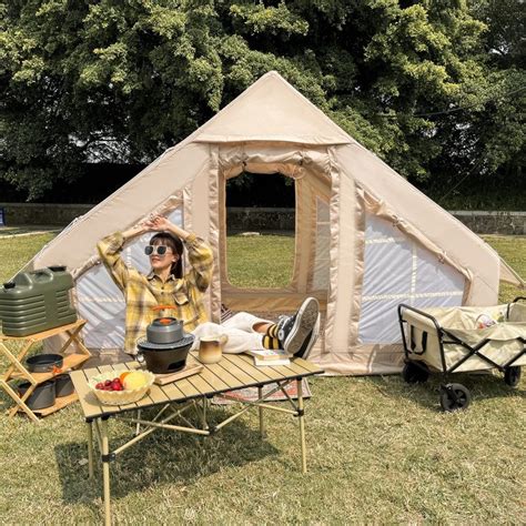 High Quality Waterproof Outdoor Inflatable Camping Large Tent Exhibition Event Tent Inflatable