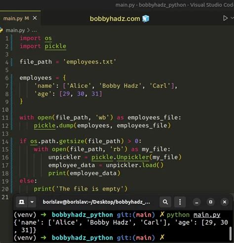 Pickle Eoferror Ran Out Of Input In Python Solved Bobbyhadz