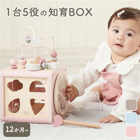 【楽天市場】【0と5が付く日は★最大p5倍】 知育おもちゃ 知育玩具 木製 プレゼント 木のおもちゃ アクティビティキューブ エデュテ 知育
