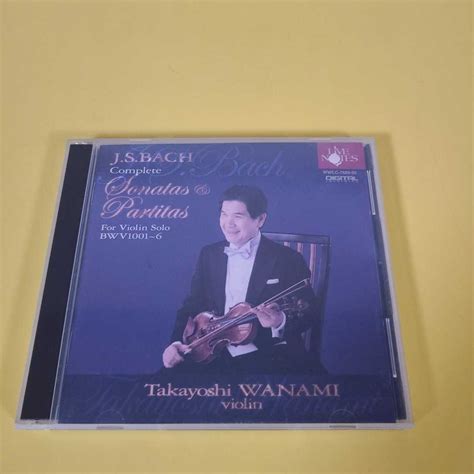 Yahooオークション 1661 Cd 和波孝禧vn Cd Jsバッハ 無伴奏ヴ
