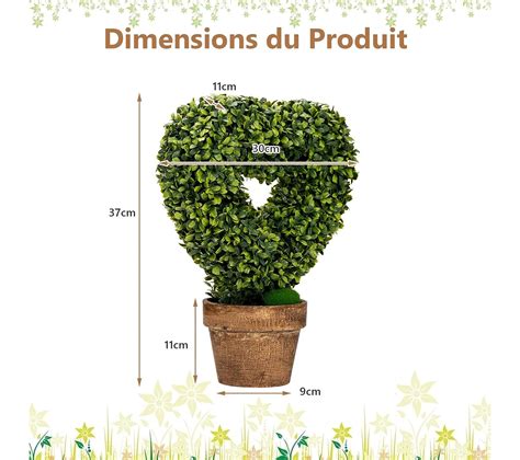 Lot De Mini Plantes Artificielles En Pot Écologiques Réalistes