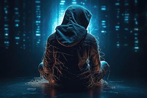 Premium Ai Image Hacker Programmer Information Security