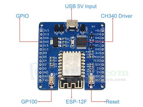 Esp8266 Wireless Transceiver Module Ch340 Driver Iot Development Controller