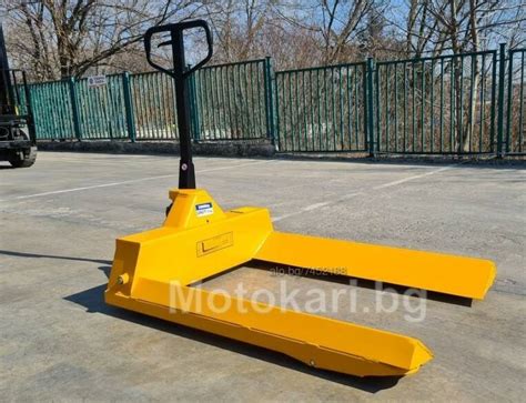 Палетна количка за рулони ролки Други кари 2 тона Liftex Rollex 2020 год Кари Пловд