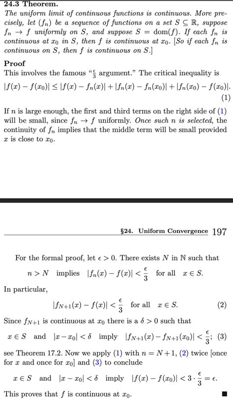 Solved Prove That If Fr Is A Sequence Of Uniformly Chegg