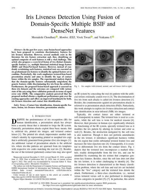 Iris Liveness Detection Using Fusion Of Domain Specific Multiple Bsif