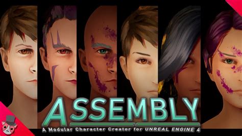 ASSEMBLY: A Modular Character Creator - Unreal Engine 4 - YouTube