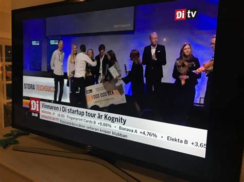 Kognity Just Won The National Grand Finals Of Dagens Industri Startup Tour And Named As Swedens