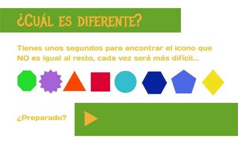 Juego CuÁl Es Diferente Genially