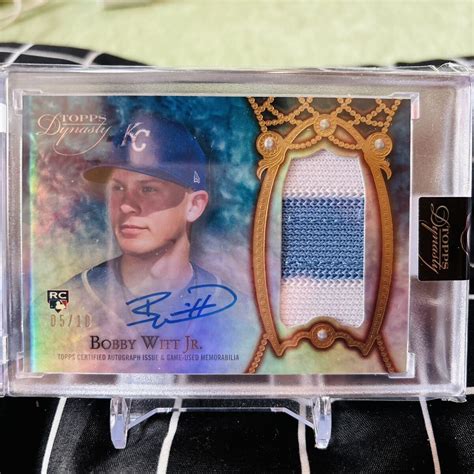 Yahooオークション 2022 Topps Dynasty Bobby Witt Jr ボビー ウィ