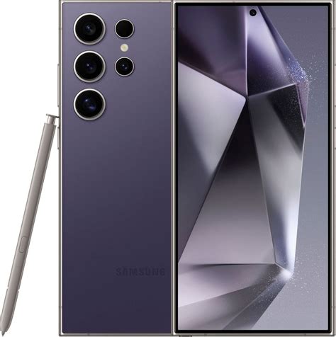 Restored Samsung Galaxy S24 Ultra 5G SM S928U 512GB Titanium Violet US