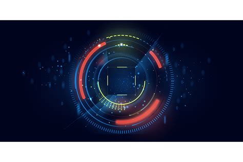 Vector Tech Circle And Technology Graphic By Aghiez · Creative Fabrica