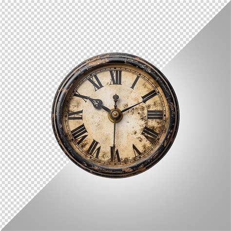 Premium Psd A Clock With Roman Numerals And Roman Numerals Is Shown