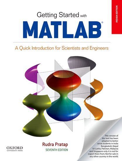 Getting Started With Matlab A Quick Introduction For Scientists And