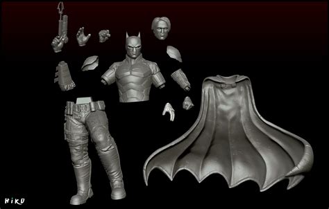 Stl File The Batman 2022 Robert Pattinson Stl 1 6 Scale 3d Print
