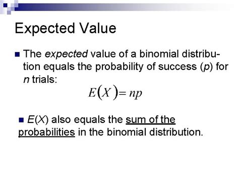 Discrete Random Variables The Binomial Distribution Bernoullis Trials