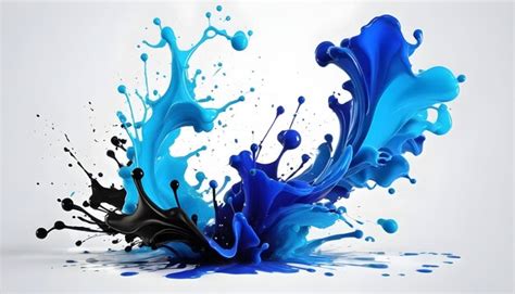 Ink Splash Premium Ai Generated Image