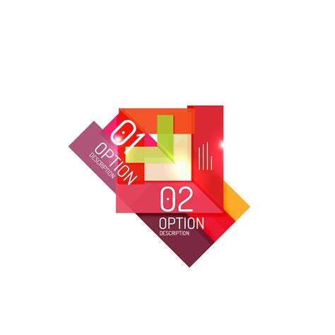 Premium Vector Geometric Abstract Background Colorful Elements