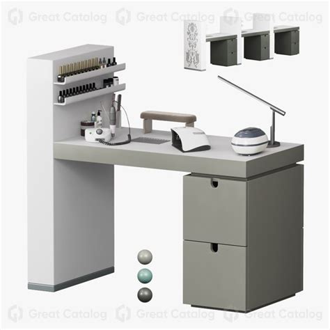 Manicure Table Gamma And Bross Gloss Color 3d Model Greatcatalog 71251