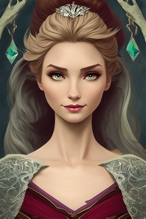 Fantasy Elsa Digital Graphic · Creative Fabrica
