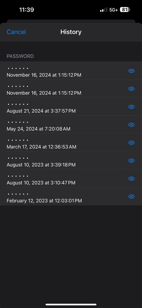 Password History Problems Ios Enpass Discussion Forum