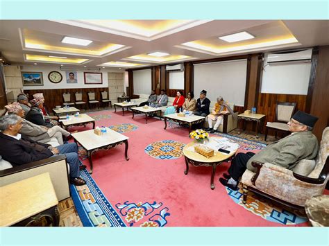 सत्तारुढ गठबन्धनमा शीर्ष नेताबीच छलफल Globe Nepal